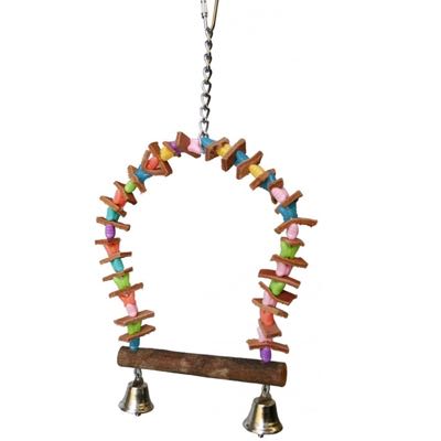 Swing Chime Small Parrot Toy - MG Hand Reared Birds